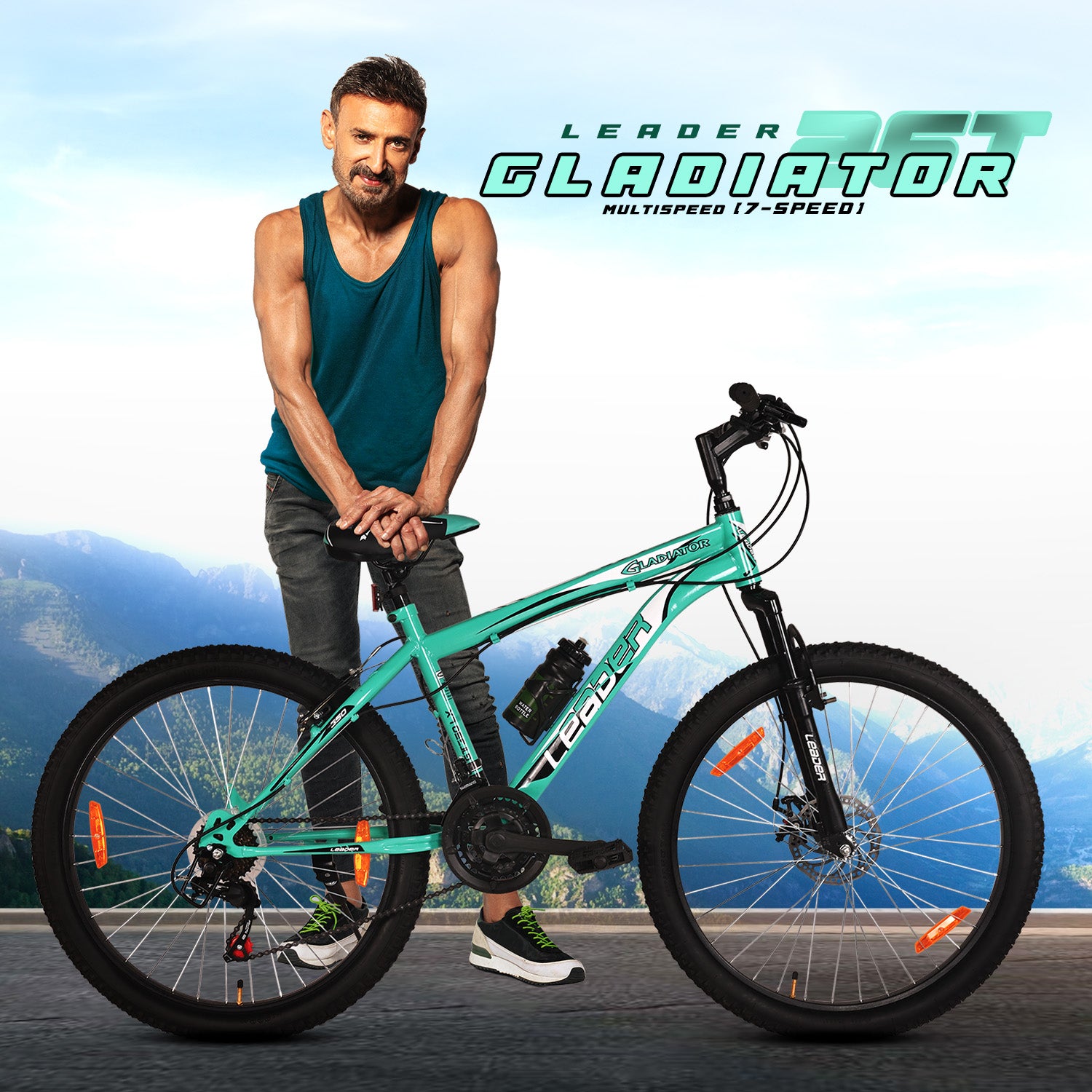 Buy Leader Gladiator 26T Multispeed Gear Cycle Online Leader Bicycles